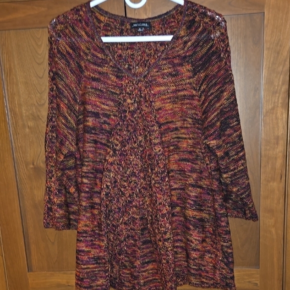 Notations | Tops | Multicolor Knit Sweater | Poshmark
